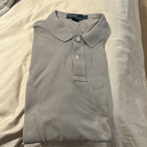 Polo Ralph Lauren | Shirts | Mens Polo Shirt In Light Grey Xxl | Poshmark